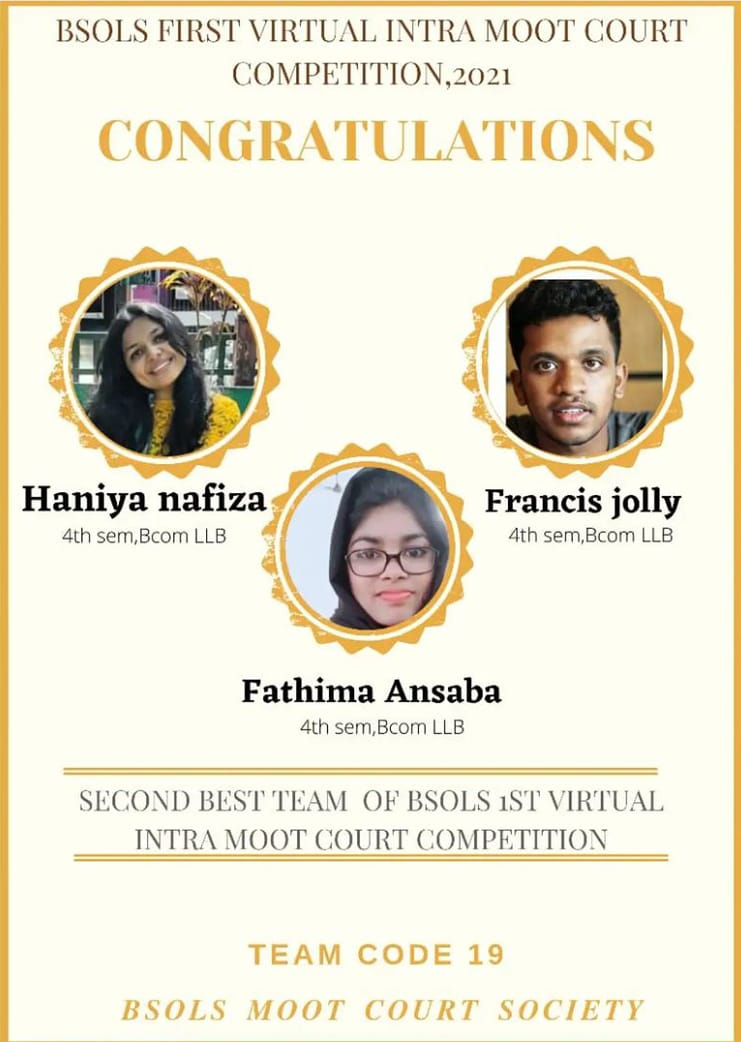 Moot Court Society – BSOLS