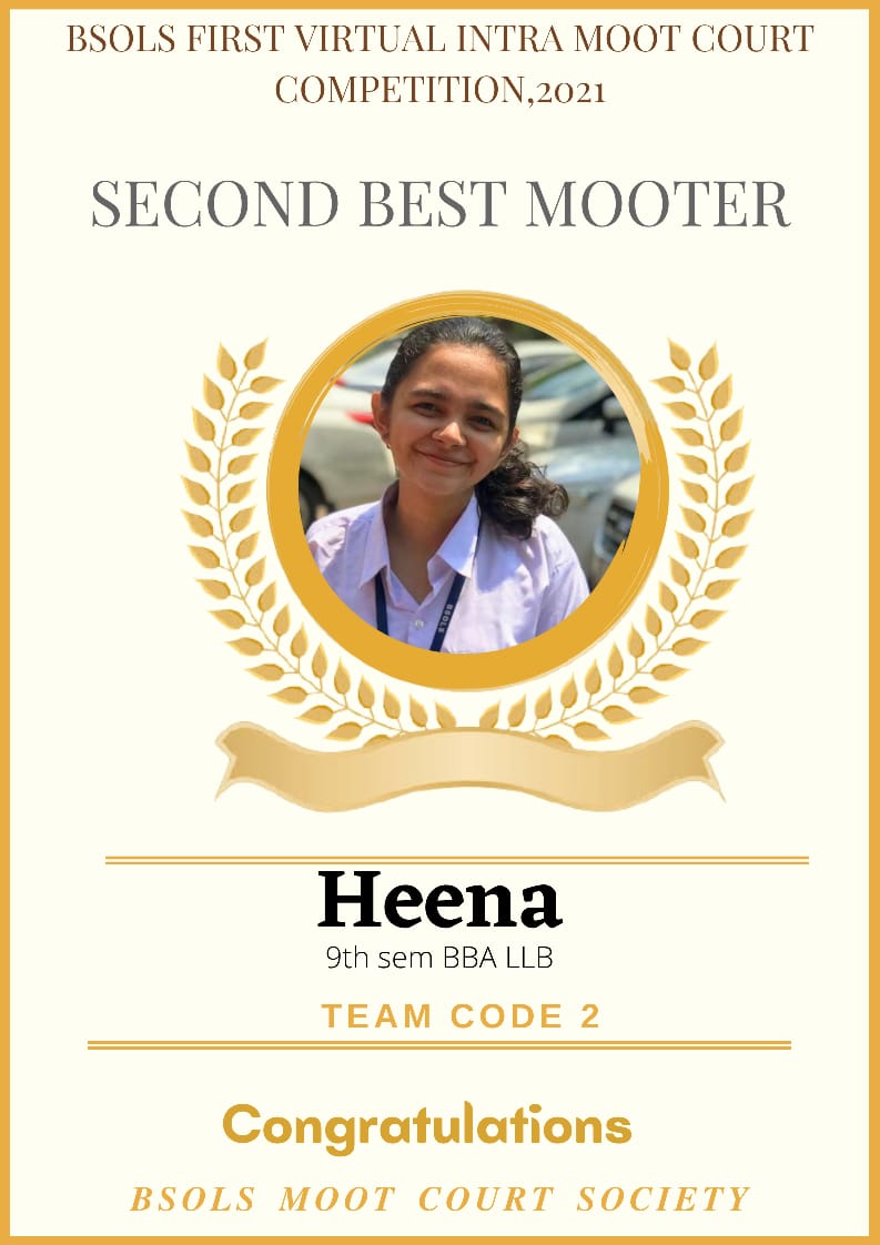 Moot Court Society – BSOLS